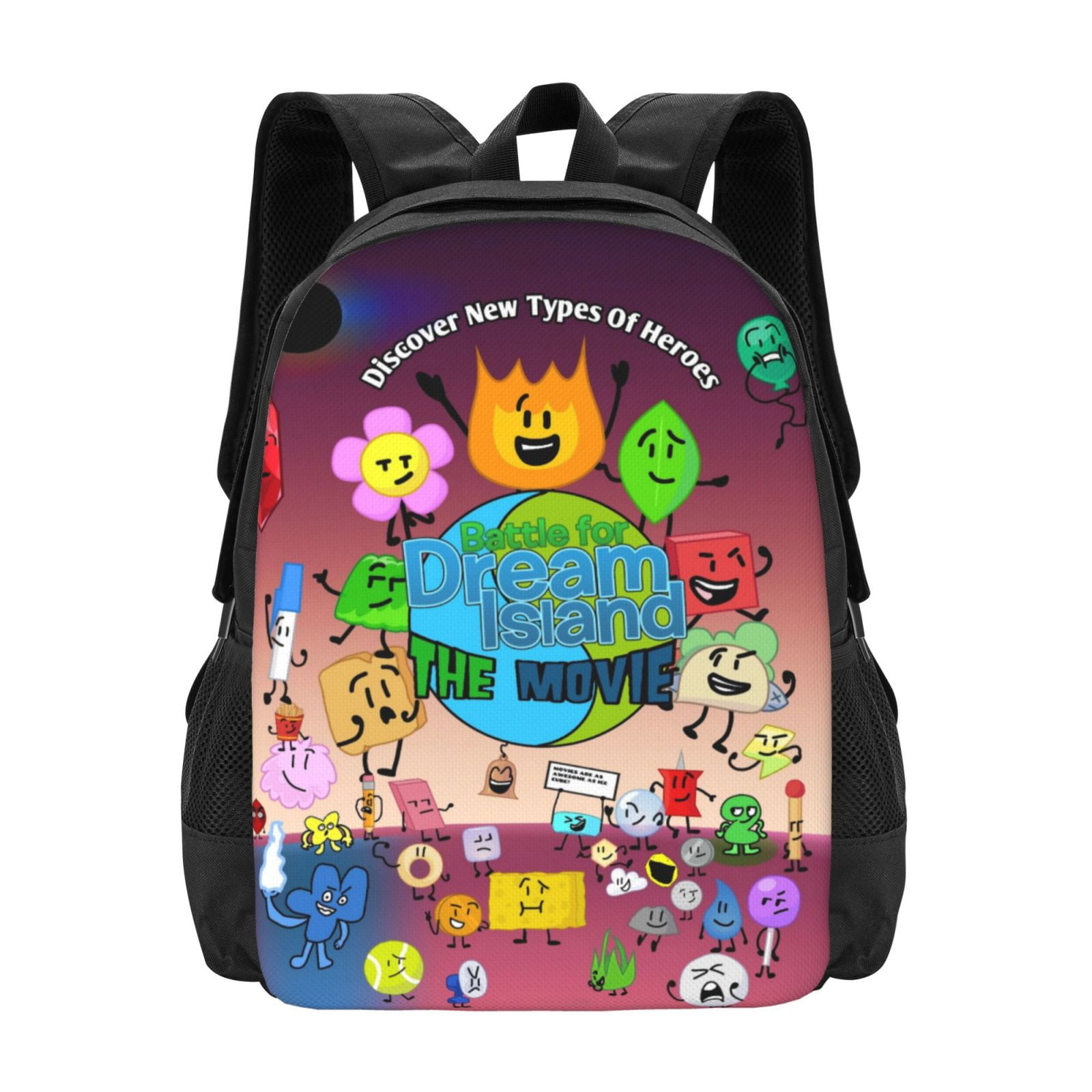 BFDI-Battle for Dream Backpack Lightweight College Bookbag Laptop ...