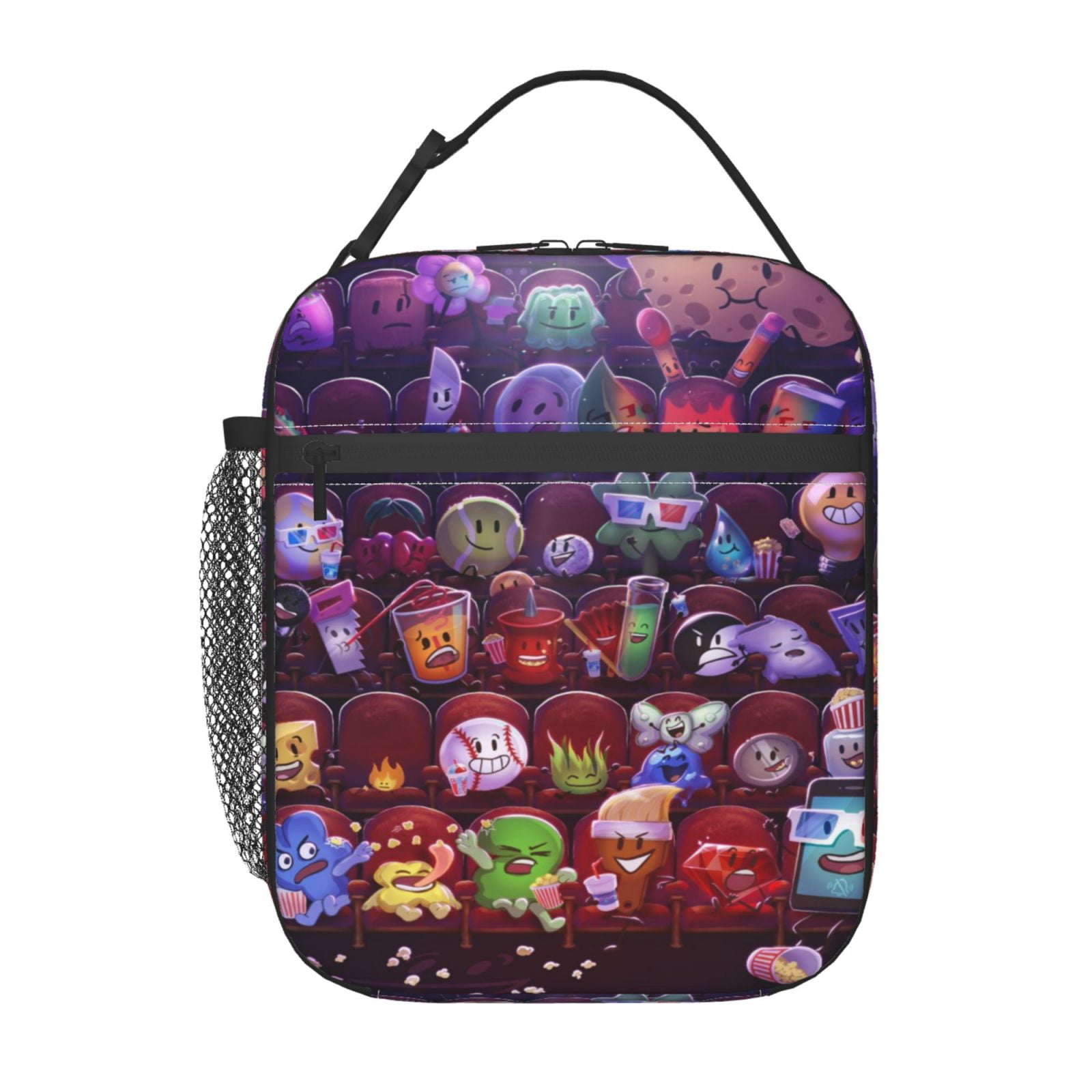 BFDI-Battle for Dream Lunchbag Printed Tote Bags Insulated Lunch Box ...