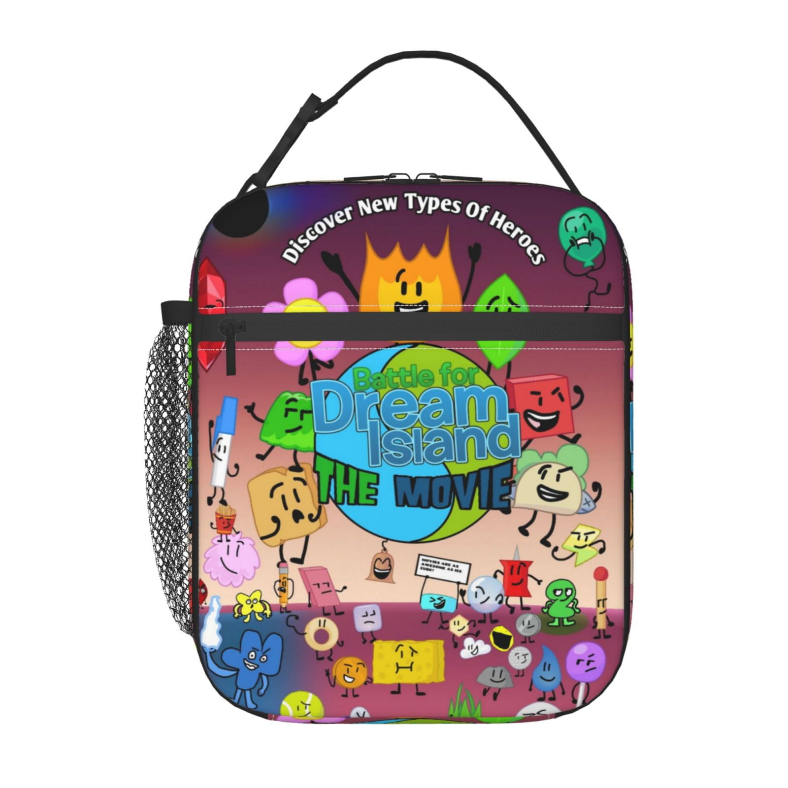 BFDI-Battle for Dream Lunchbag Reusable Tote Bags Insulated Lunch Bag ...