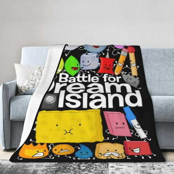 BFDI-Battle for Dream Throw Blanket Warm Soft Flannel Flannel Blankets ...