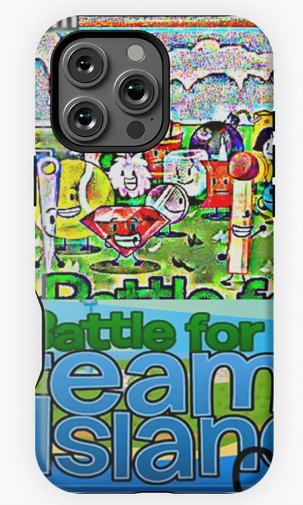 BFDI Character Cartoon Phone Case for iPhone 16 15 14 13 12 11 Pro Max ...