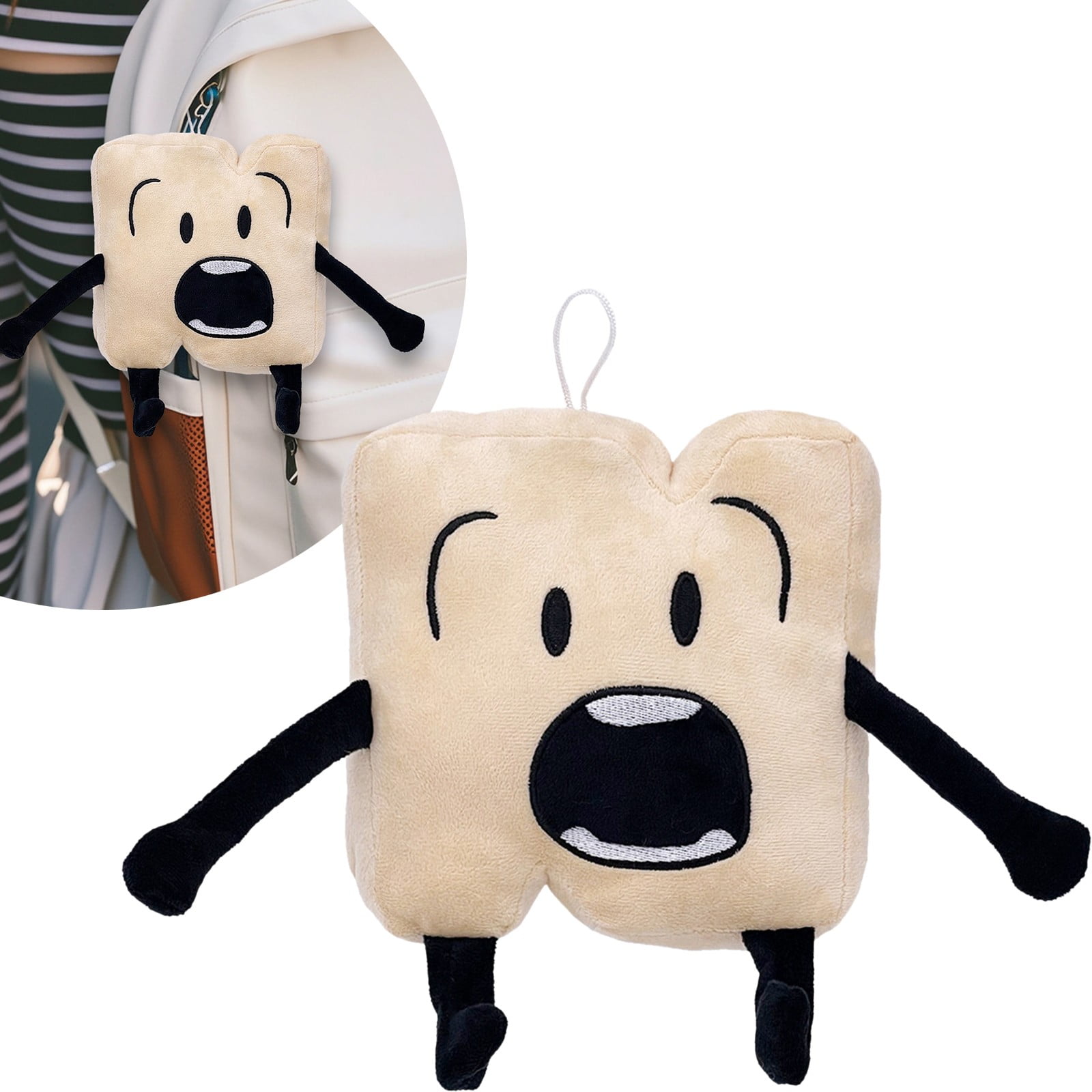 BFDI Grassy Plush, BFDI Plush Soft Stuffed Throw Pillows - Cute Home ...