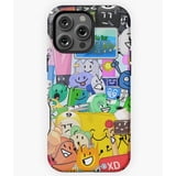 BFDI Group Picture 2021 All Characters H2359 Durable Unisex iPhone Case ...