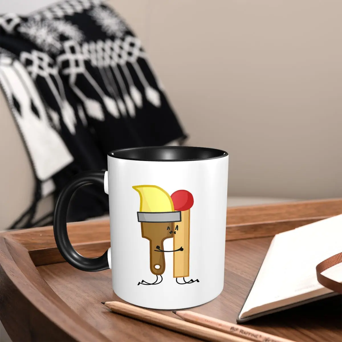 BFDI Inanimate Insanity All Characters Mug Funny Ceramic Coffee Cups ...