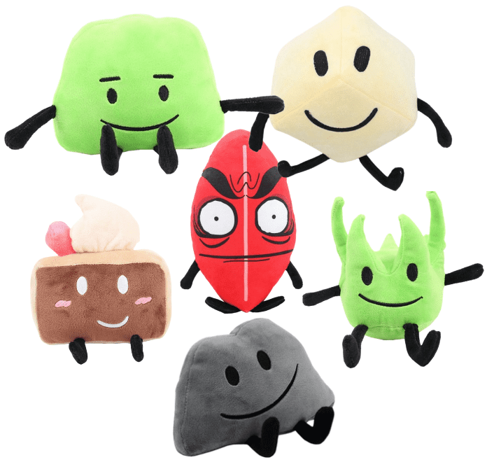 BFDI Plush Toys, Battle For Dream Island Stuffed Animal Plushies BFDI ...