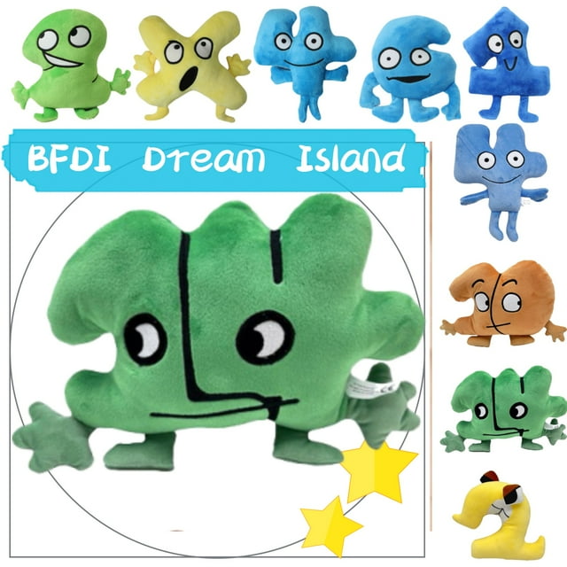 BFDI Plush Toys Christmas Special: Soft & Huggable Battle for Dream ...
