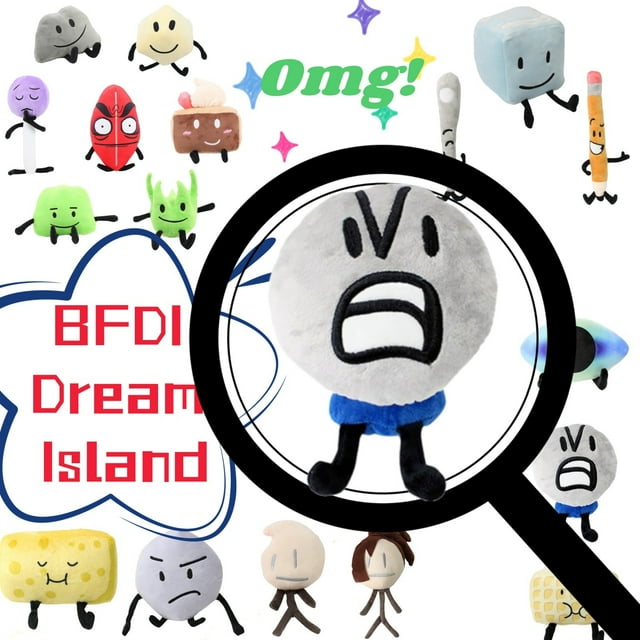 BFDI Plush Toys Christmas Special: Soft & Huggable Battle for Dream ...