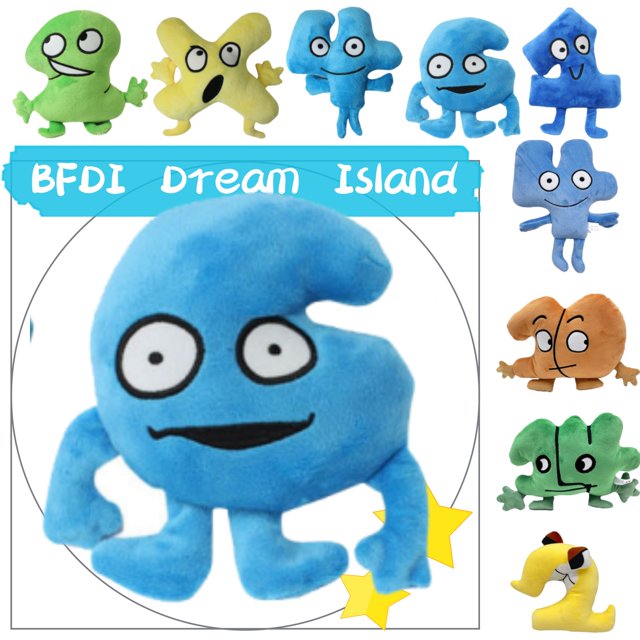 BFDI Plush Toys Christmas Special: Soft & Huggable Battle for Dream ...