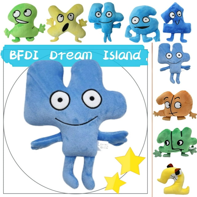 BFDI Plush Toys Christmas Special: Soft & Huggable Battle for Dream ...