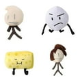 BFDI Plush Toys Christmas Special: Soft & Huggable Battle for Dream ...