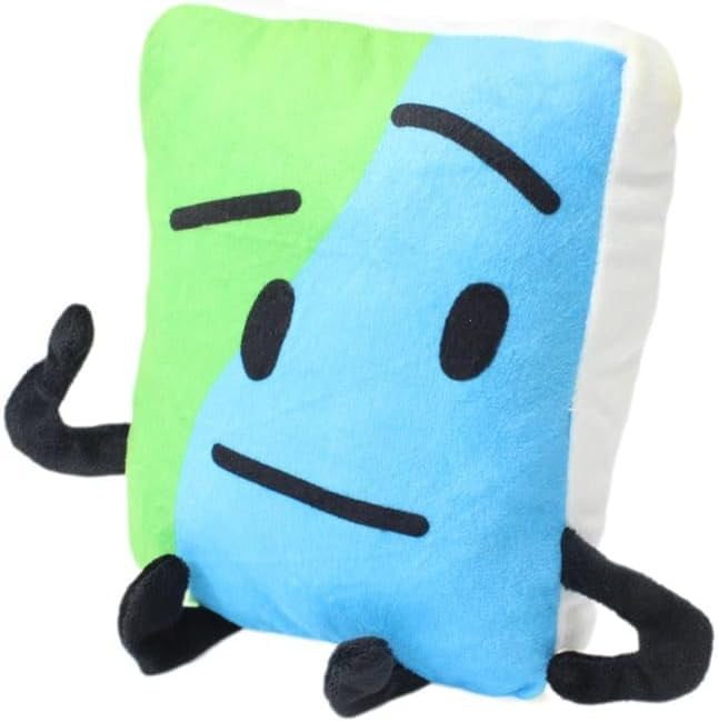 BFDI Plushies 7.8" Book Soft Toy, Battle for Dream Island Plush Toys ...