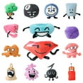 BFDI Plushies, BFDI 7.8-Inch Bell Plush Toys, Cartoon Battle for Dream ...