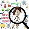 BFDI Plushies, BFDI Plush, BFDI Dream Island Plushies Toy Anime Plush ...