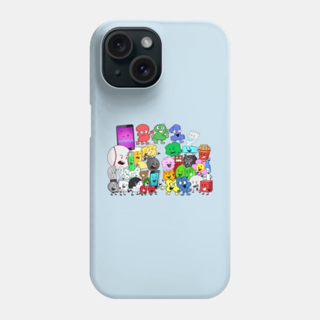 BFDI x Inanimate Insanity Funny Cartoon Compatible Phone Case for ...