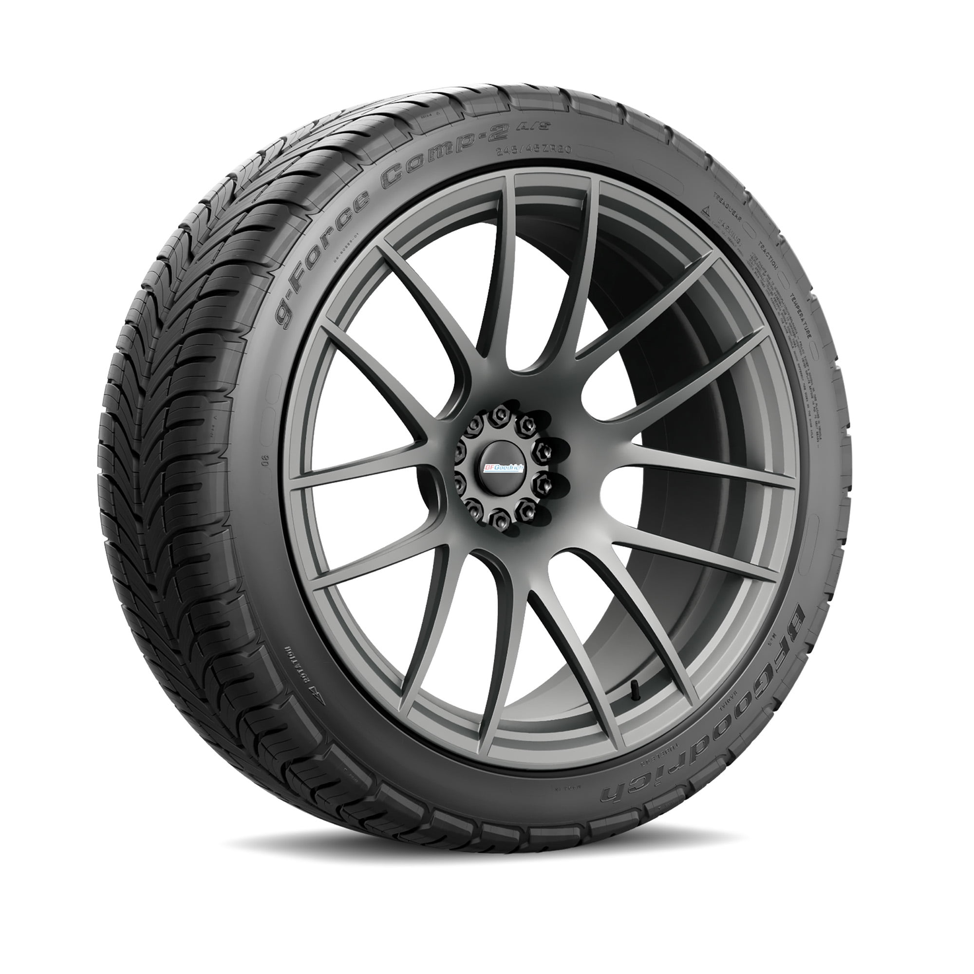 BFGoodrich g-Force COMP-2 A/S PLUS All-Season 205/45ZR16/XL 87W Tire ...