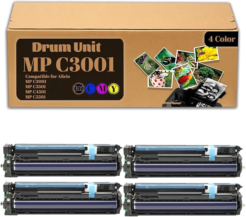 BFGT Replacement for Ricoh MP C3001 Drum Unit,Work for Aficio MP C3001 ...