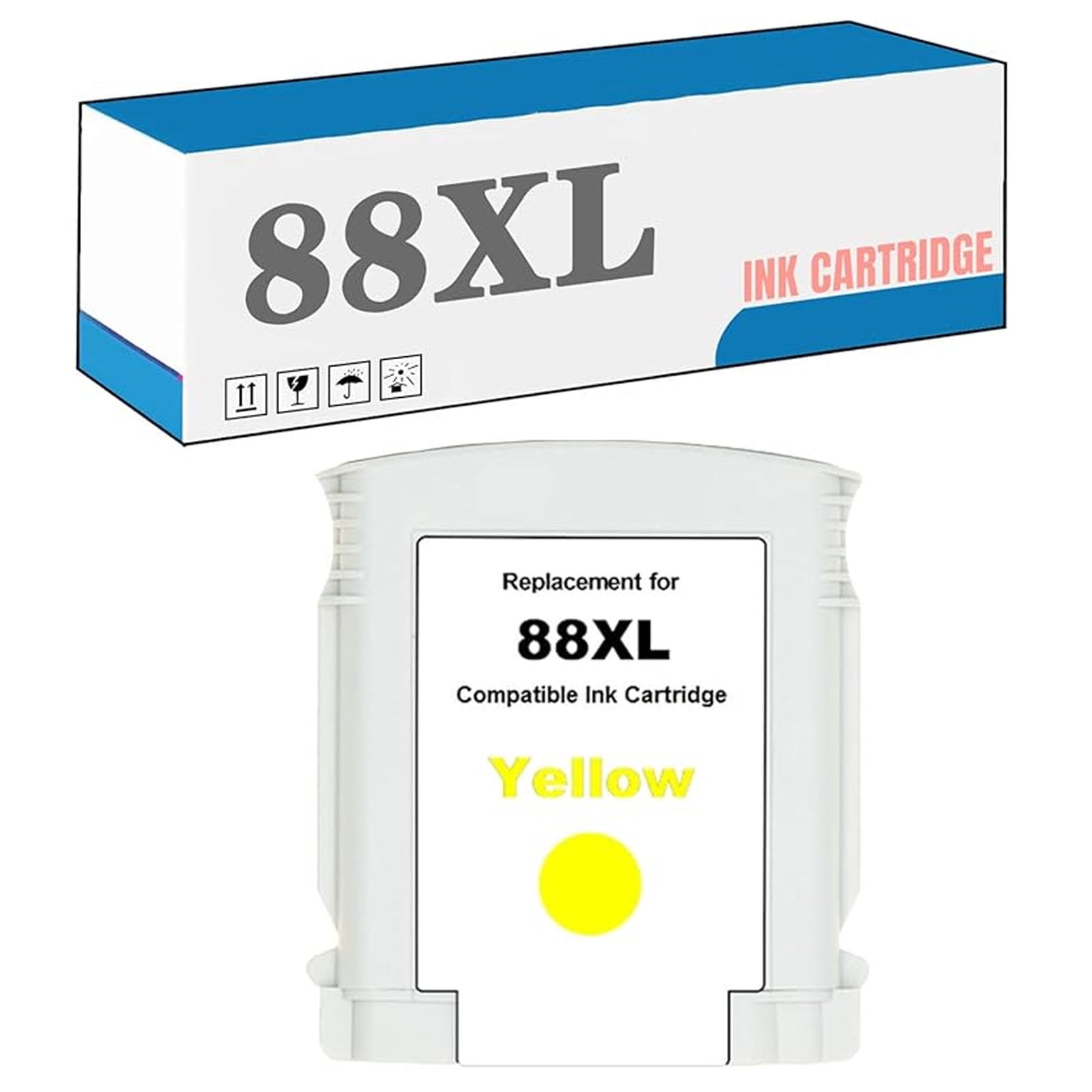 BFGTCompatible Ink Cartridge Replacement 88XL C9396A C9391A C9392A ...