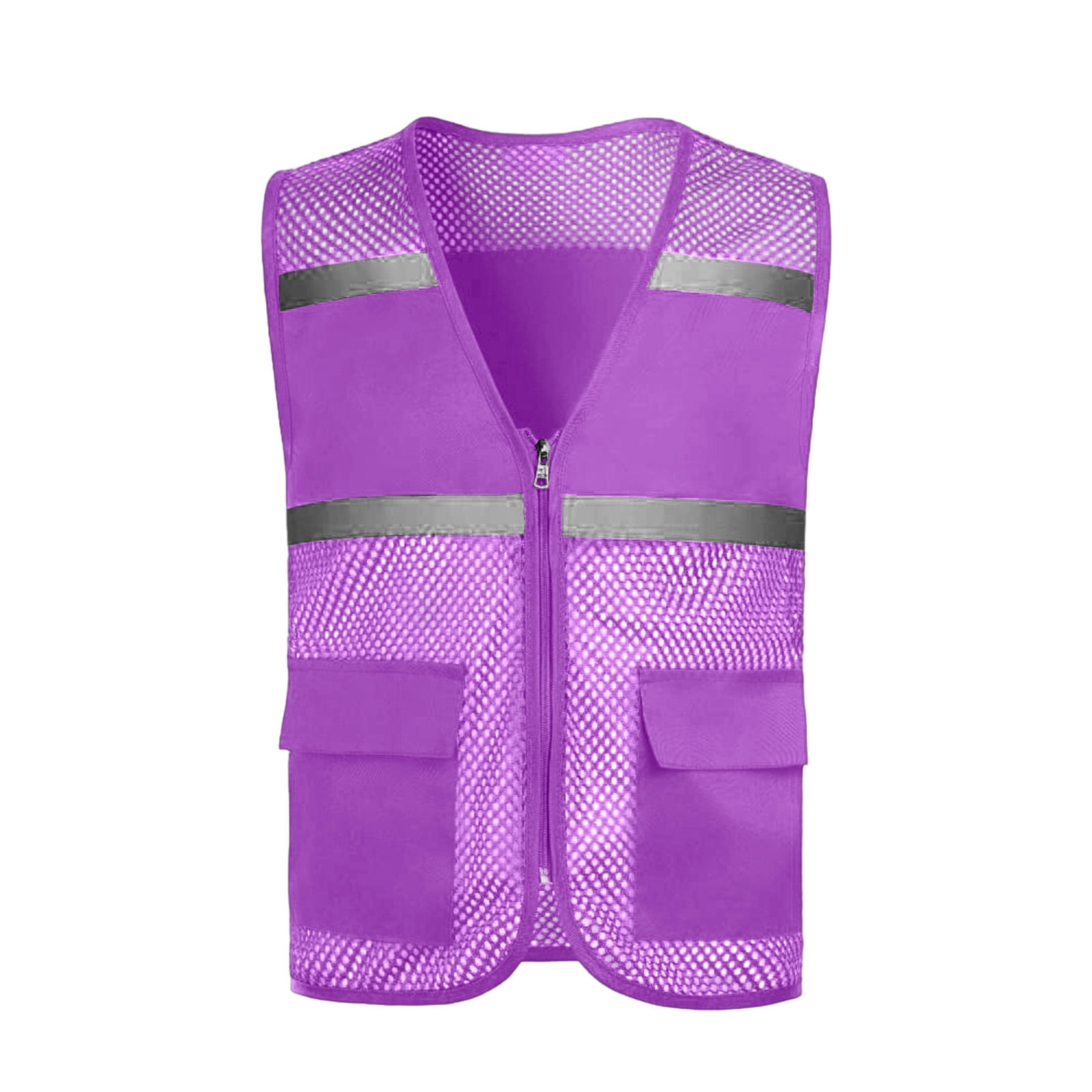 BFHHYA Boys Girls Safety Vest Mesh High Visibility Vests Sleeveless ...