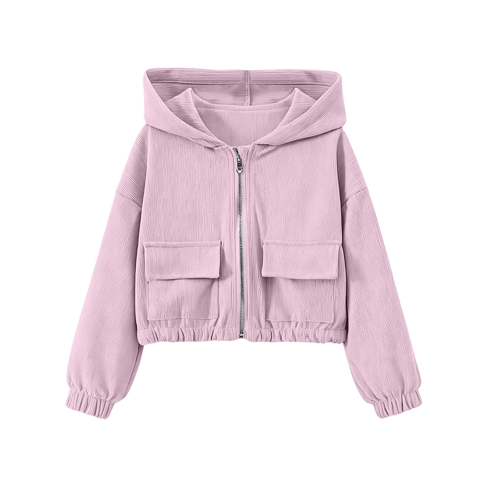 BFHHYA Kids Boys Girls Lightweight Soft Hooded Jackets Kids Windproof ...