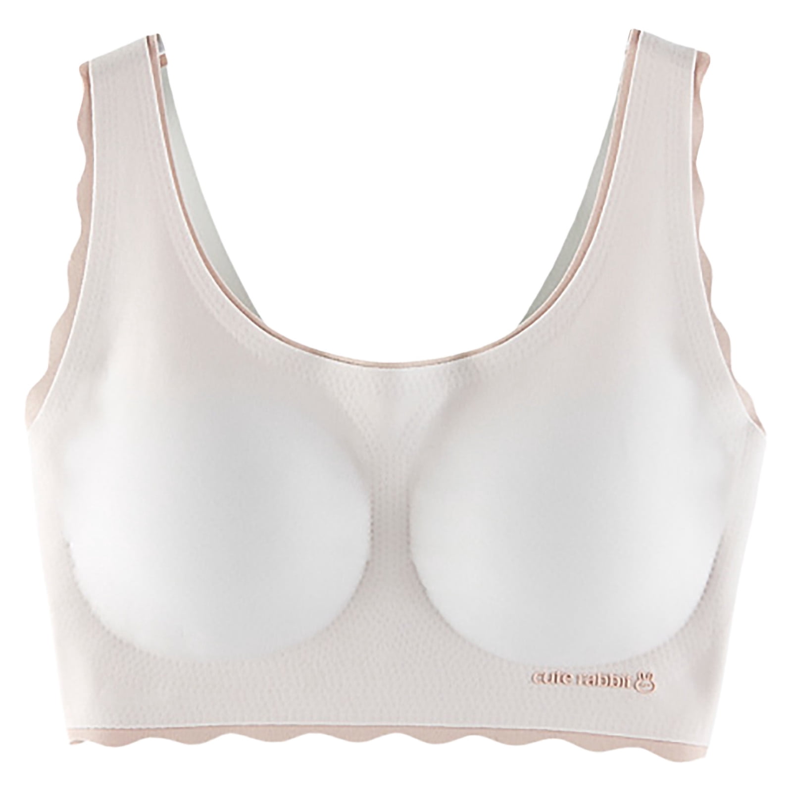 BFHHYA Teen Girls Seamless Sports Bra No Underwire Soft Bralettes Bras ...
