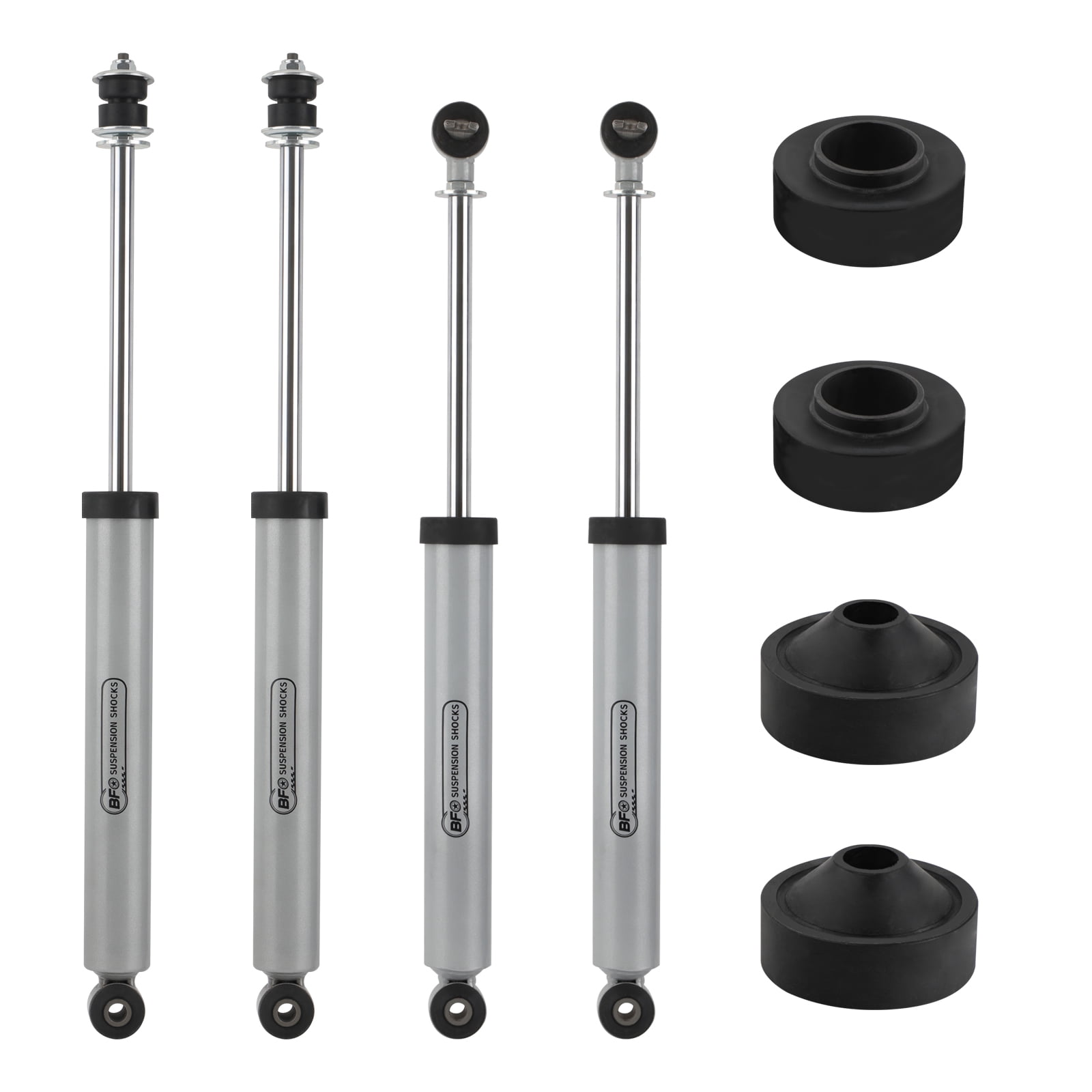 BFO 1.75" Lift Kit for 2007-2018 Jeep Wrangler JK 2-Door 4WD and ...