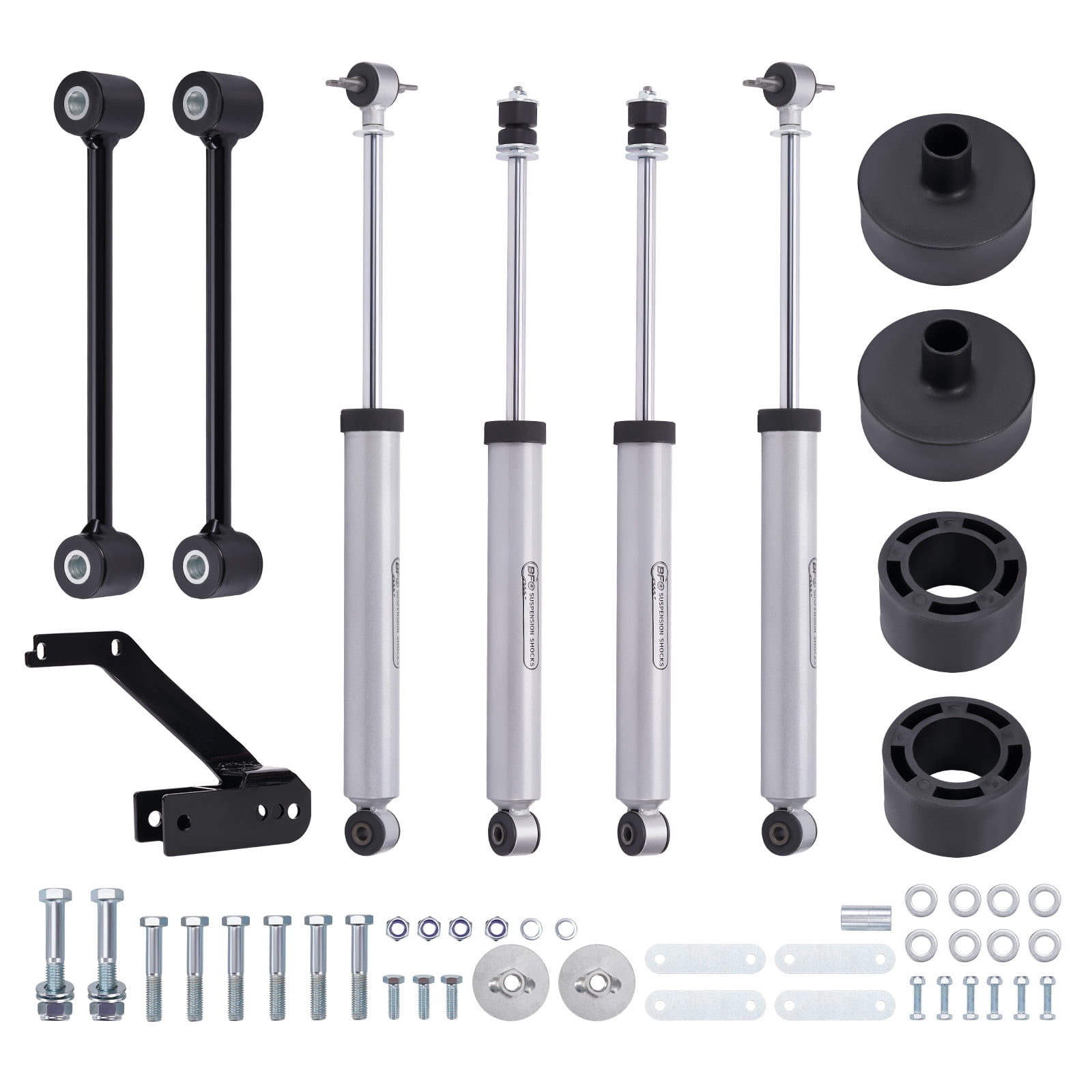 BFO 2.5" Leveling Lift Kit for Jeep Wrangler JK 2007-2018 Spacers ...
