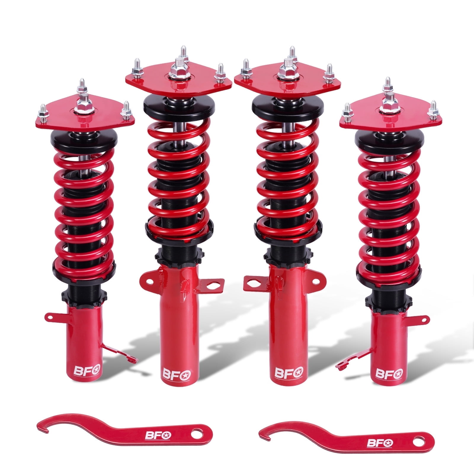 BFO Coilover Struts Shocks Kit For Toyota Corolla Fit E90 E100 E110 ...