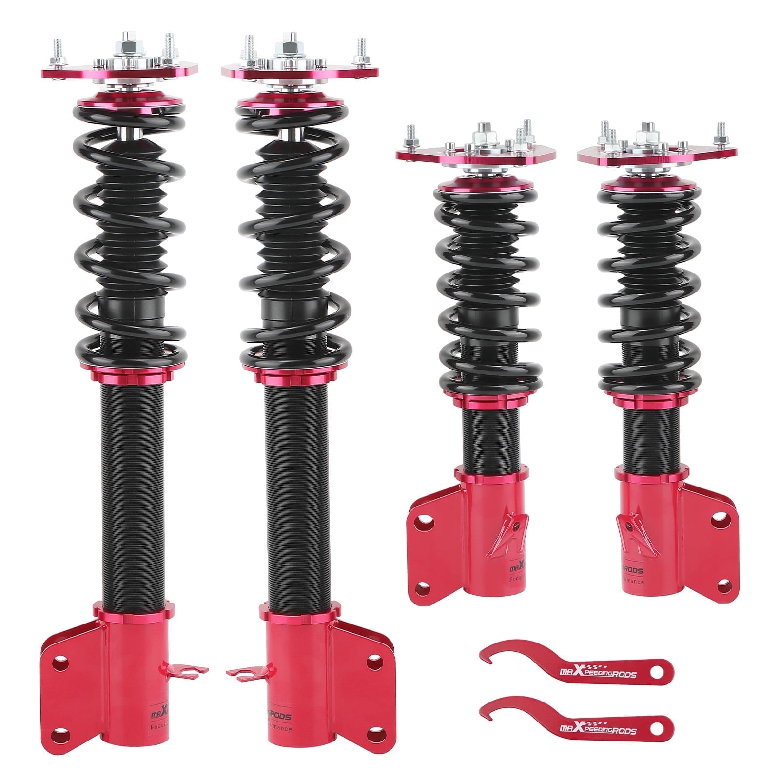BFO Coilovers Shocks Springs Lowering Kit for Subaru Impreza WRX STI ...