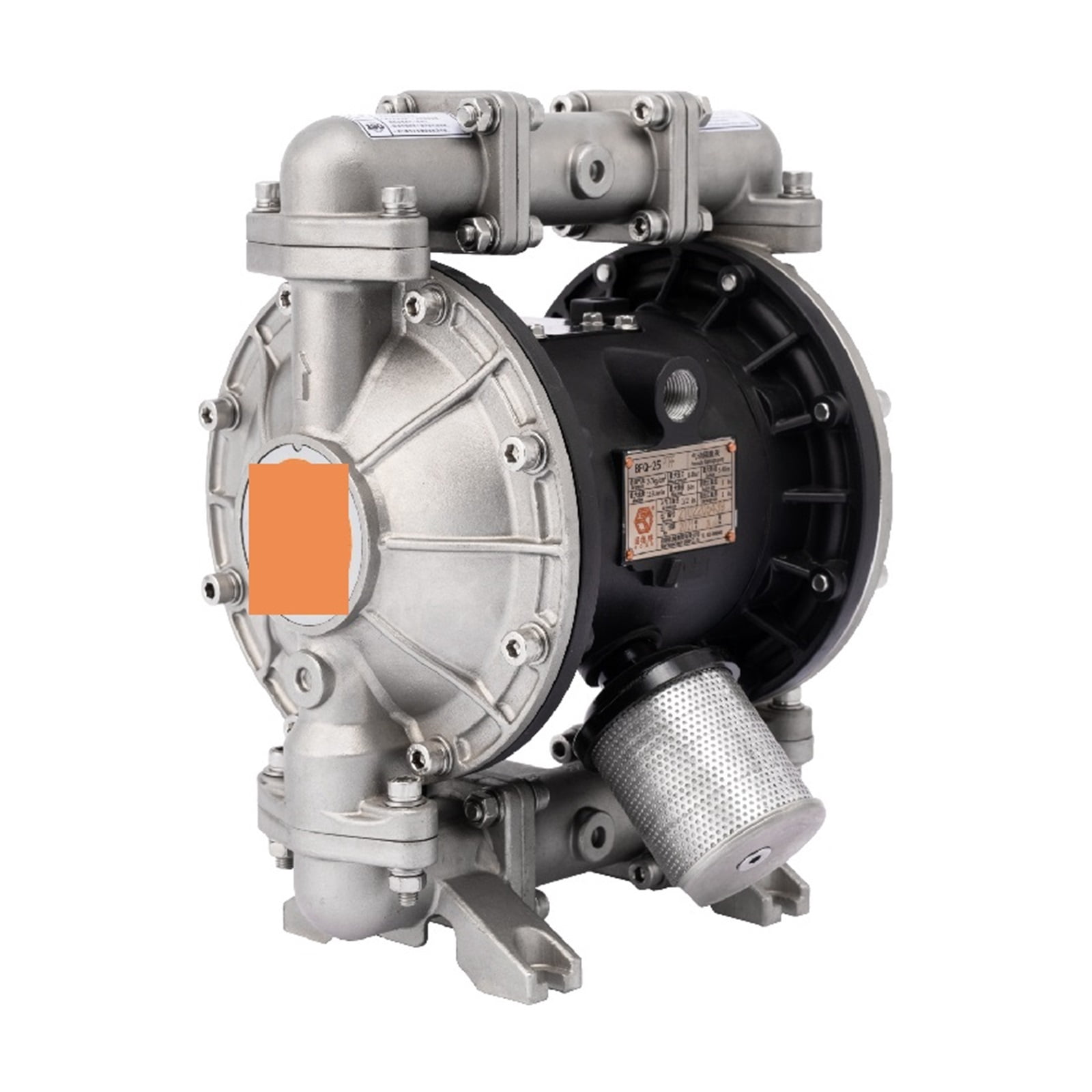BFQ-25P 1 Inch AODD Stainless Steel Pneumatic Pumps, Oil Sewage ...