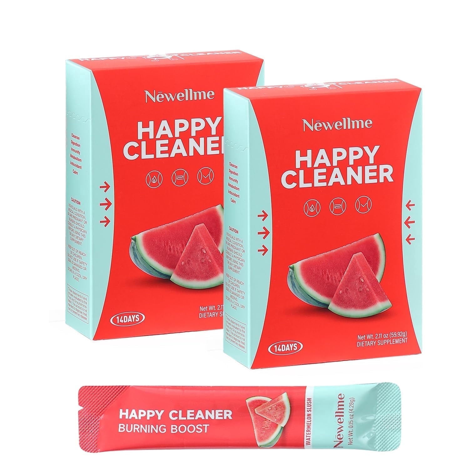 BFQN Happy Cleaner-Watermelon Powder, Probiotics,Prebiotic & Probiotic ...