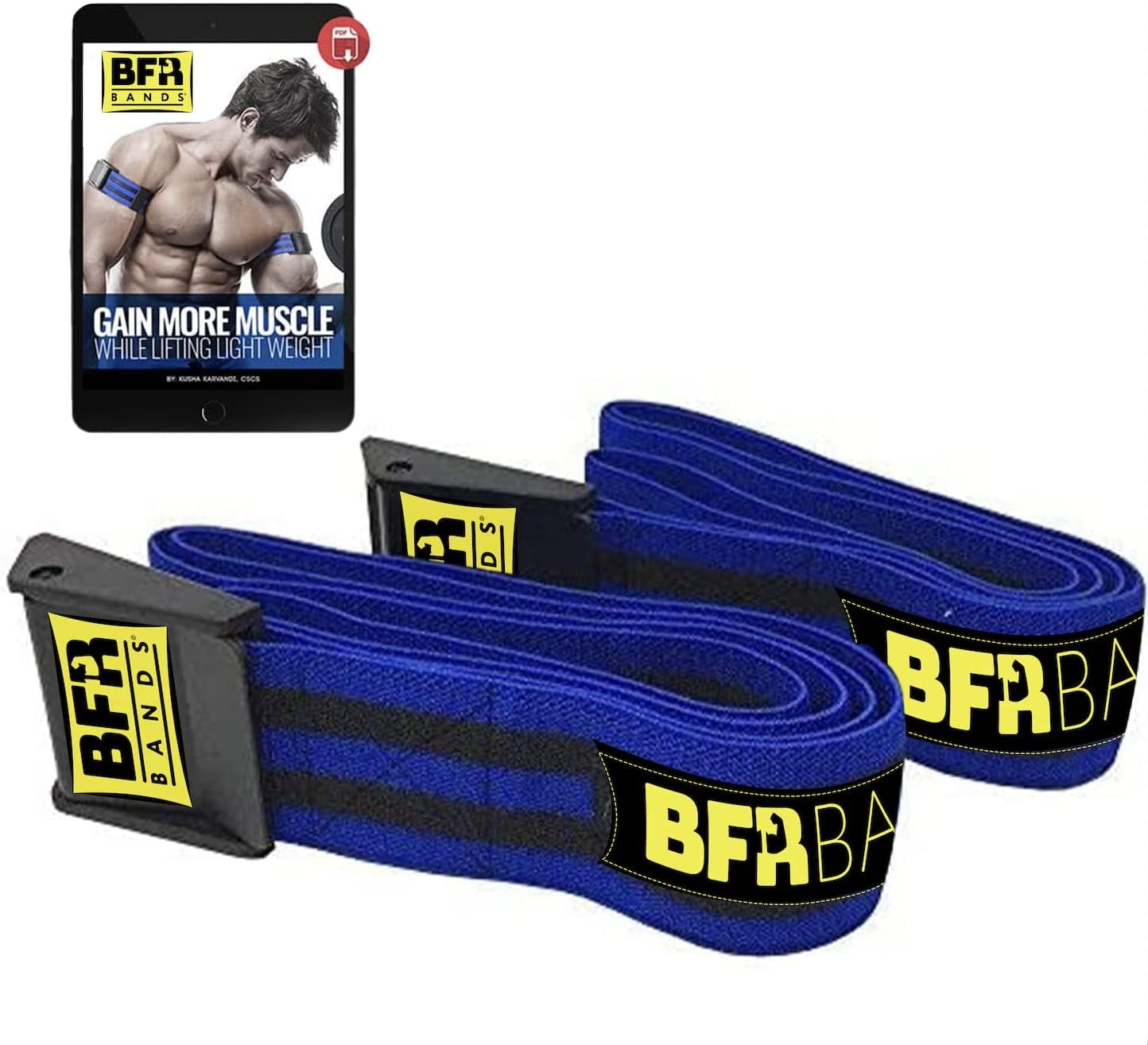 Customer reviews for BFR BANDS Blood Flow Restriction Bands for Arms ...