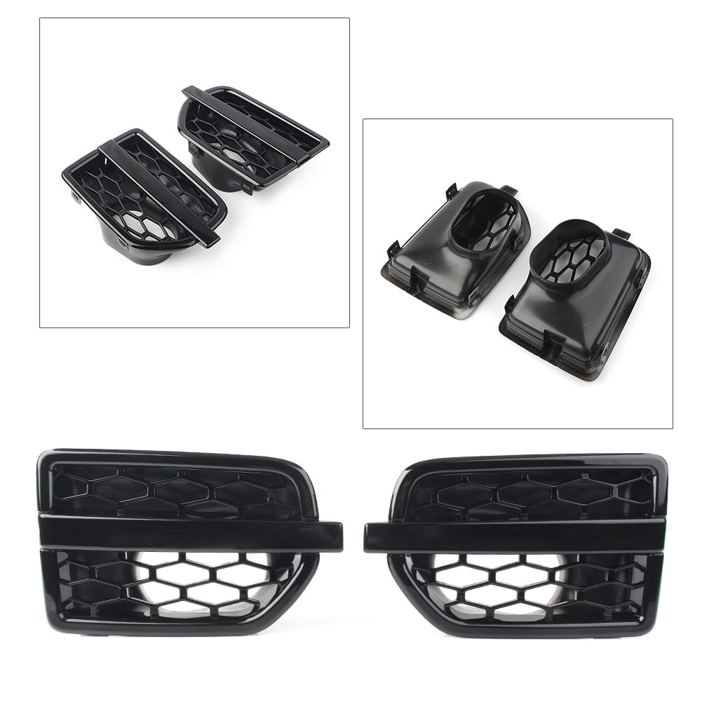 BFY 2x For Land Rover LR4 Car Side Grille Air Intake Fender Vents Grill ...