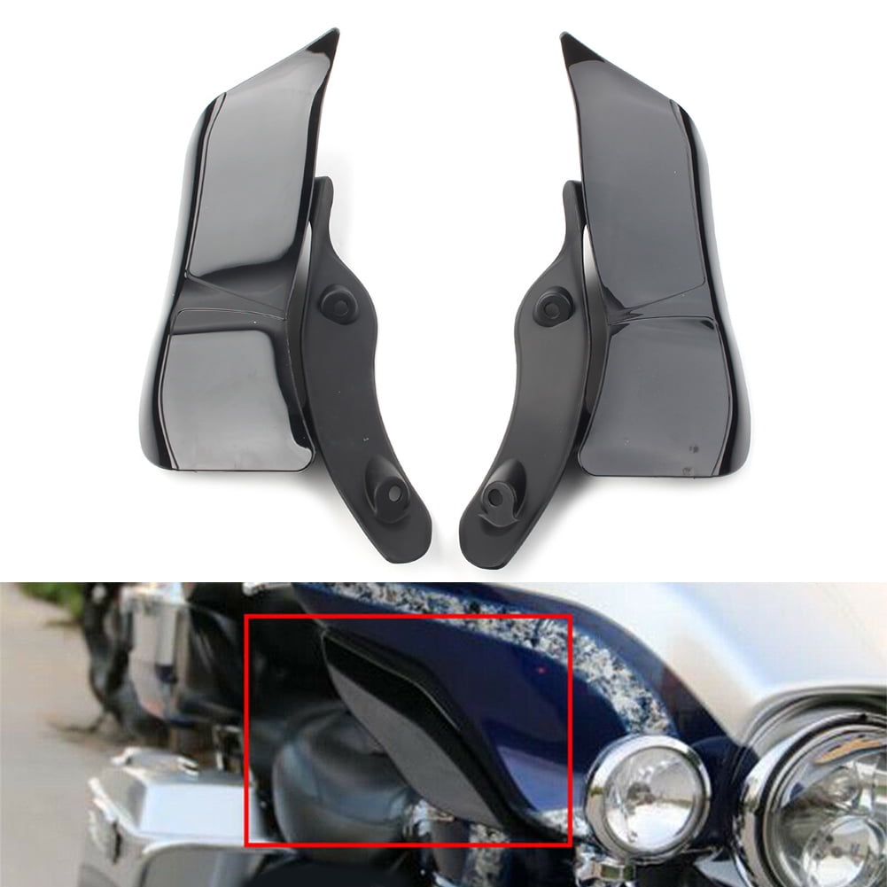 BFY Adjustable Windshield Air Deflector Fit for Harley Touring Road ...