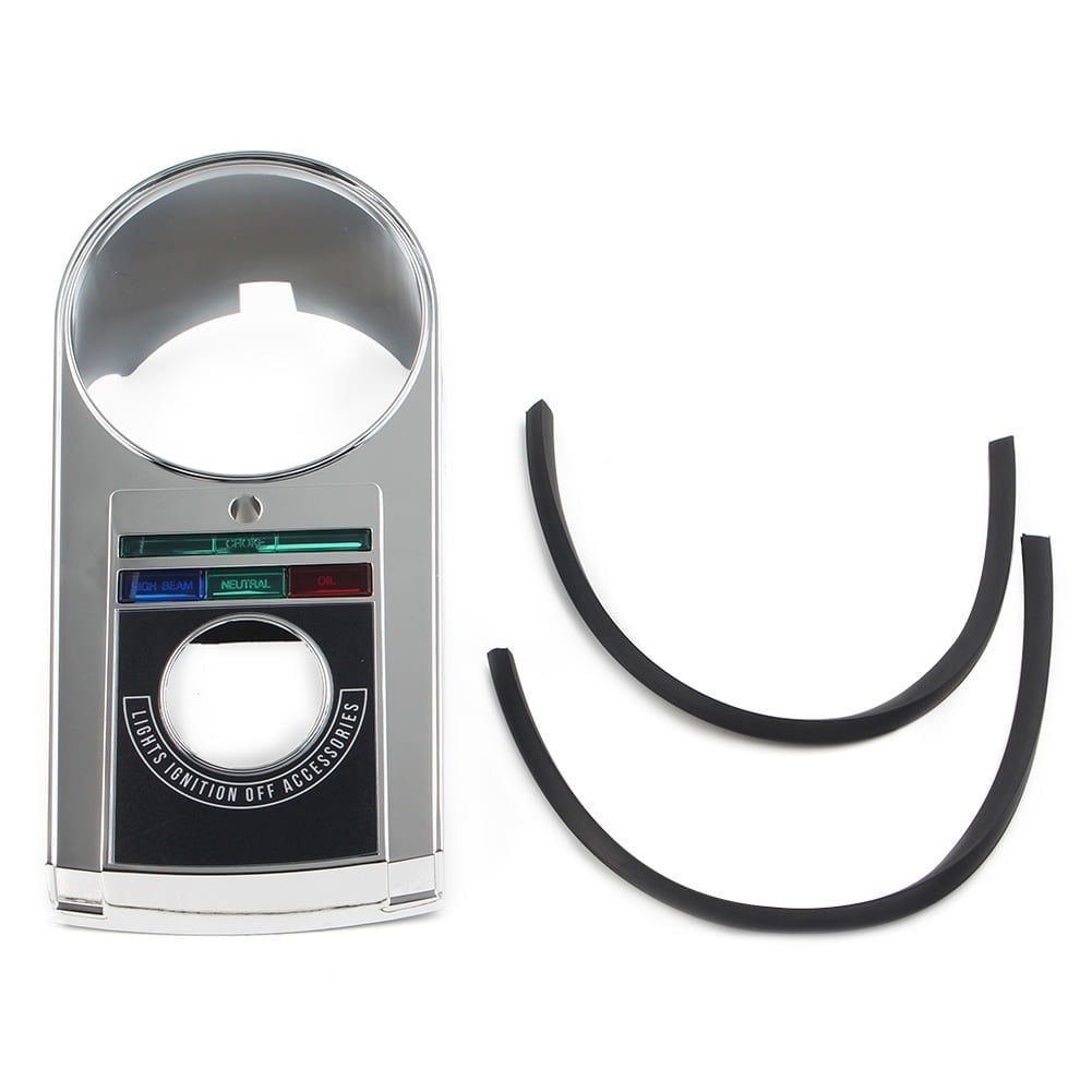 BFY Chrome Speedometer Speedo Dash Panel Cover Housing Kit For 71-90 ...