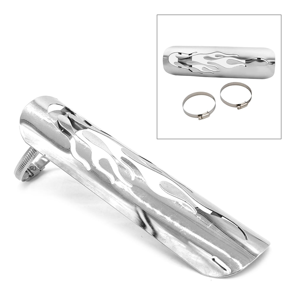 BFY Exhaust Muffler Pipe Heat Shield Cover Heel Guard Motorcycle ...