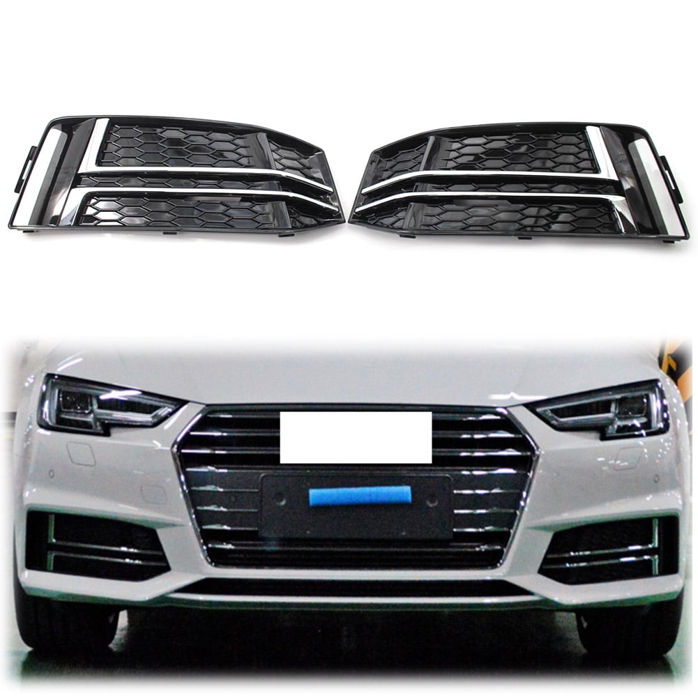 BFY Front Bumper Lower Grille Grill Fit for AUDI S4 A4 S-Line B9 2017 ...