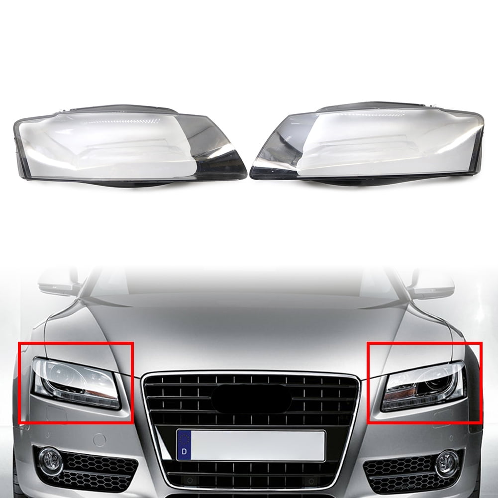 BFY Front Headlight Lens Cover, Transparent, Plastic, Dustproof ...
