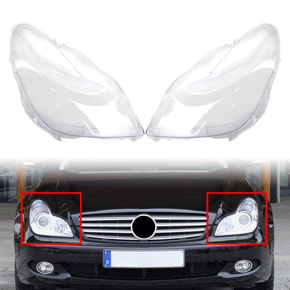 BFY Front Headlight Lens Cover for Mercedes Benz W219 CLS350 CLS500 ...