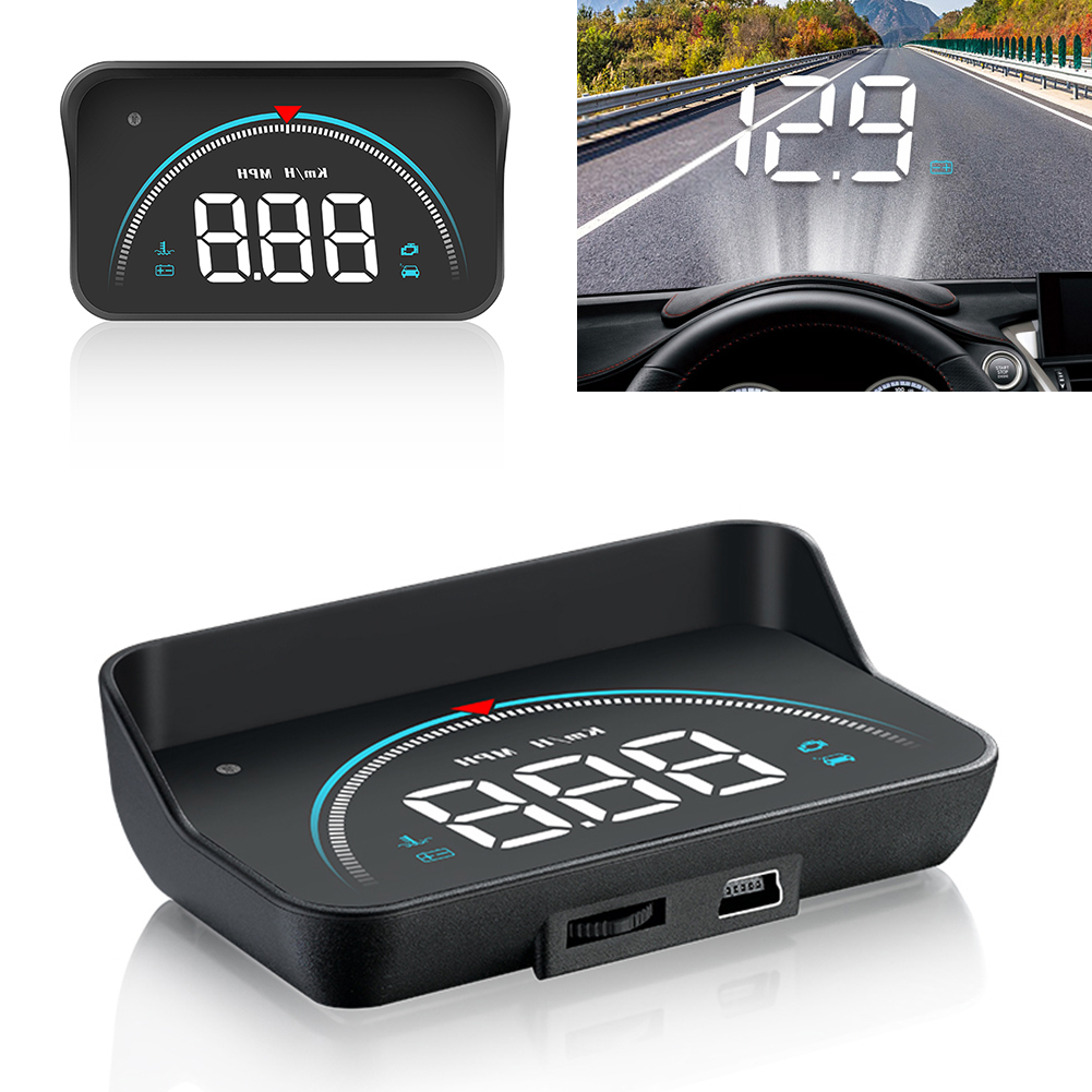 BFY M8 HUD Head-up Display OBD2 II Overspeed Warning System Speed ...