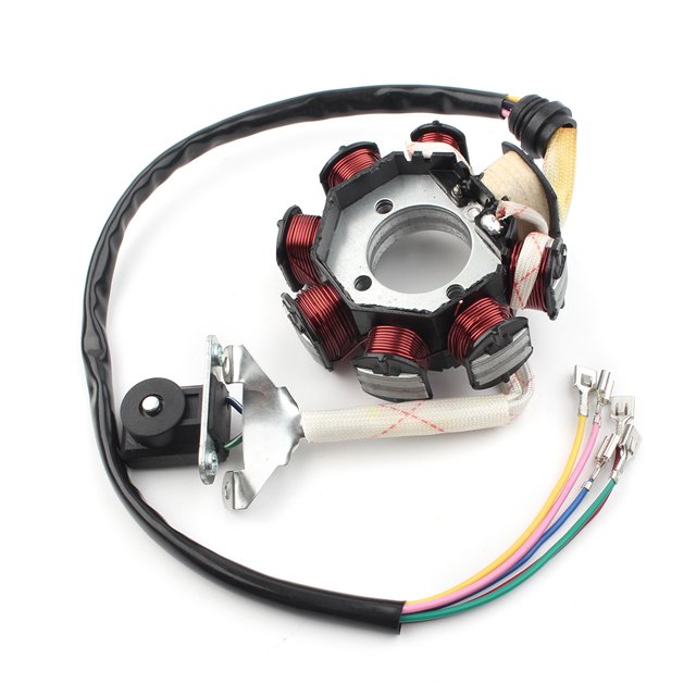 BFY Motorcycle 8 Coil Stator Magneto Universal Accessaries For 125cc ...