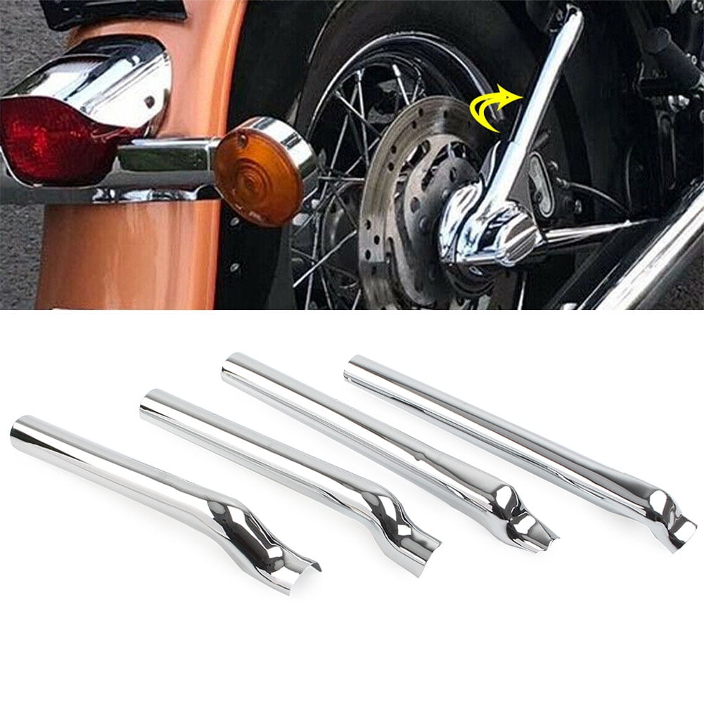 BFY Rear Swingarm Tube Covers For Harley Heritage Softail Classic FLSTC ...