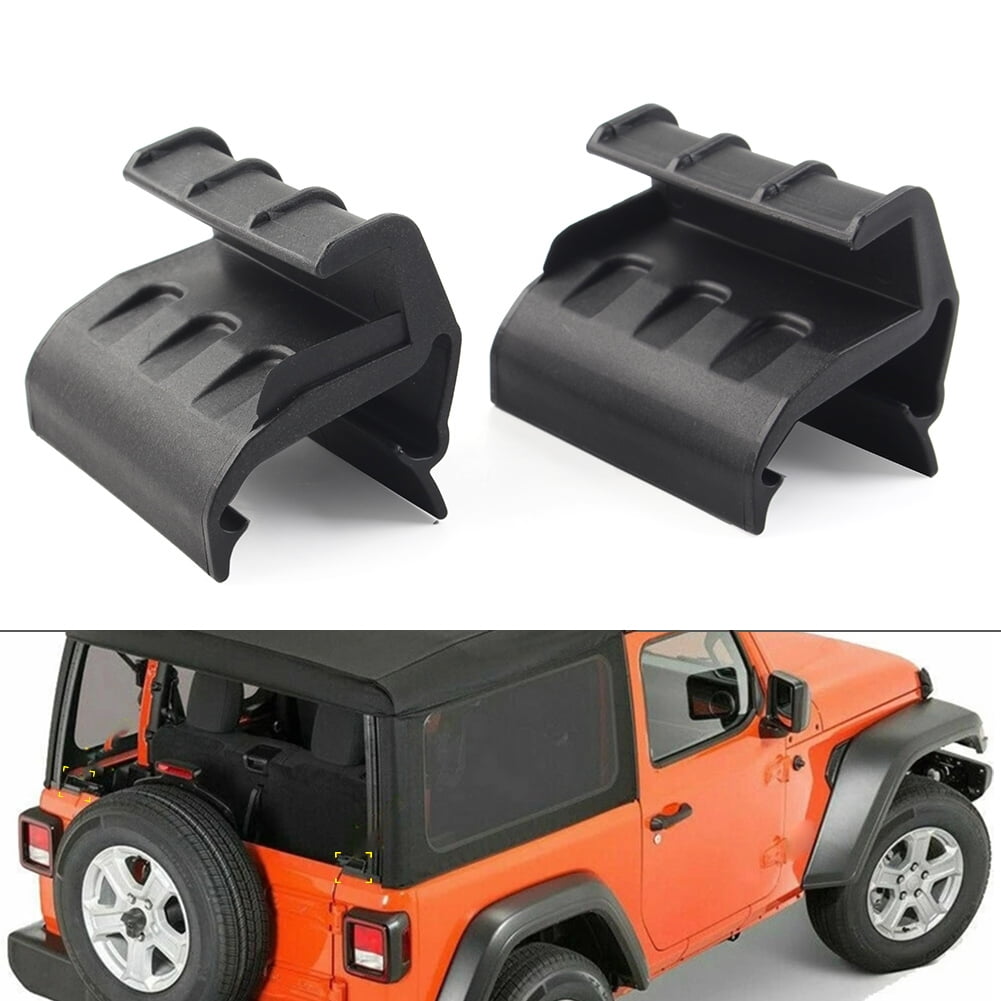 BFY Rear Window Soft Top Retainers Clips For Jeep Wrangler JK 2007-17 ...