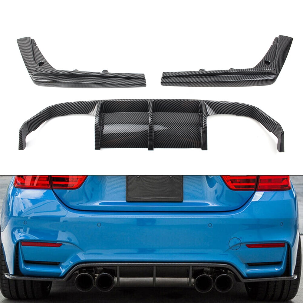 BFY for BMW F80 M3 F82 F83 M4 2015-2020 Rear Bumper Diffuser Lip Body ...