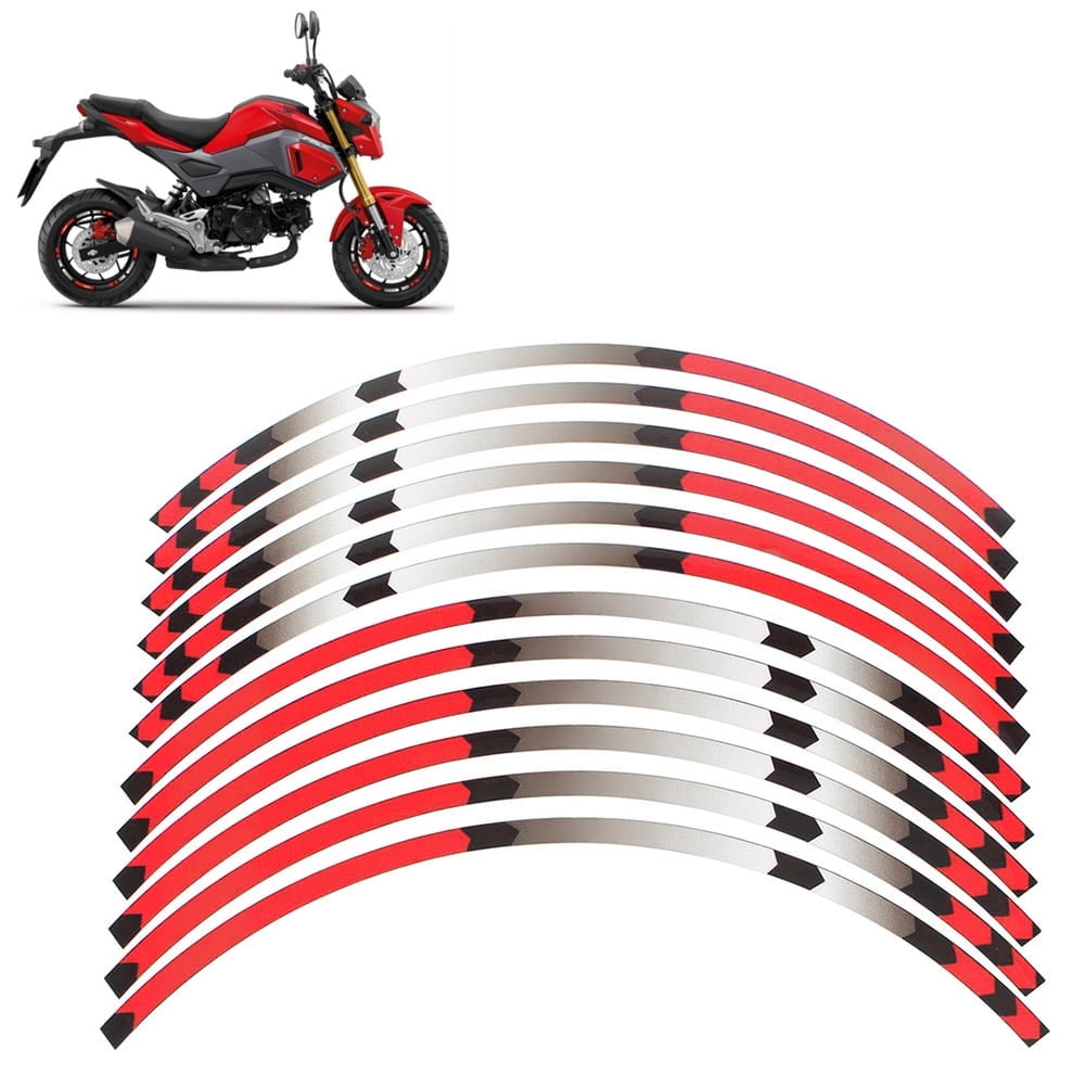 BFY for HONDA MSX 125 Grom MSX125 SF 12-2022 RIM WHEEL STRIPES DECALS ...