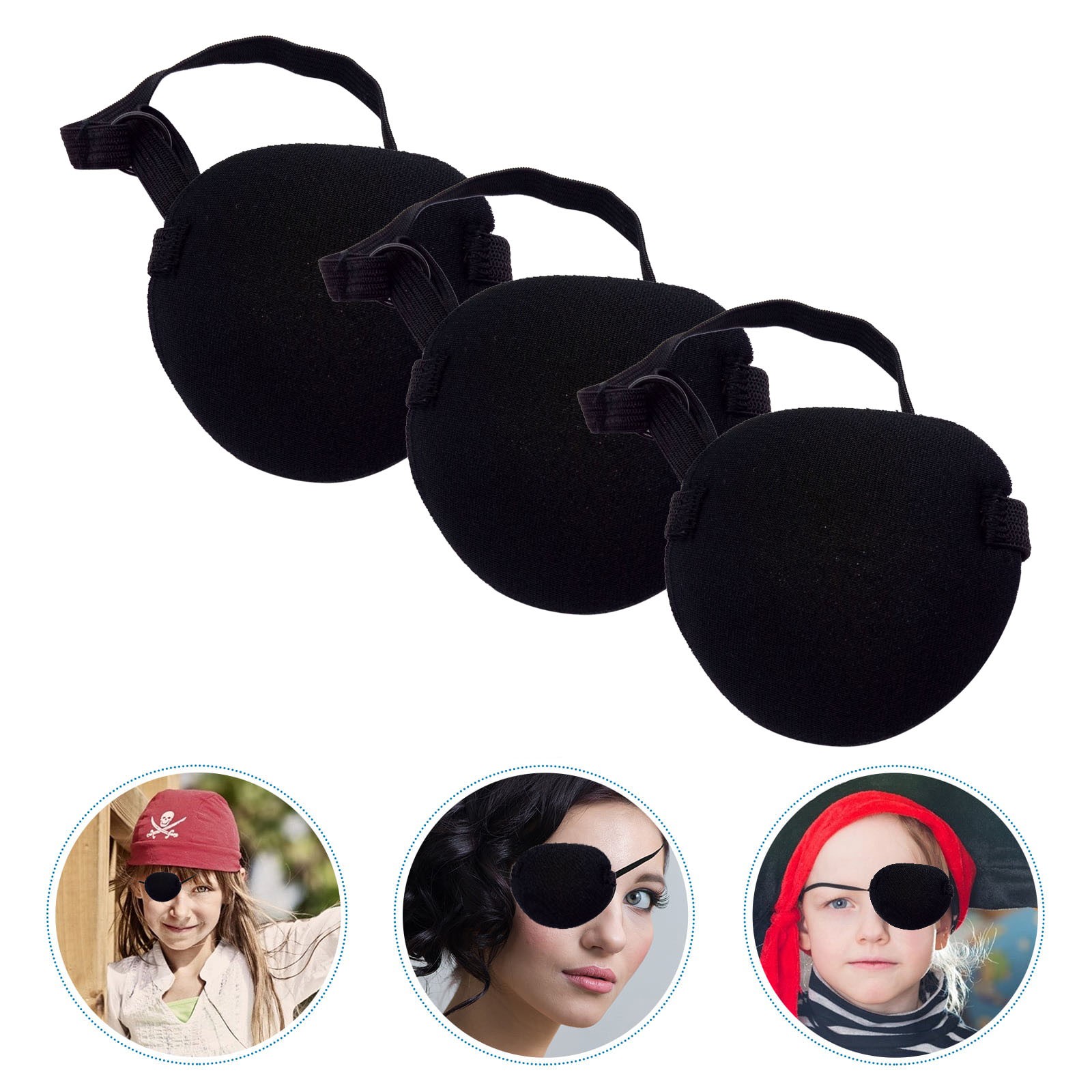 BFYSFBAIG Adult Children One Eye Patch 3pc Amblyopia Astigmatism ...