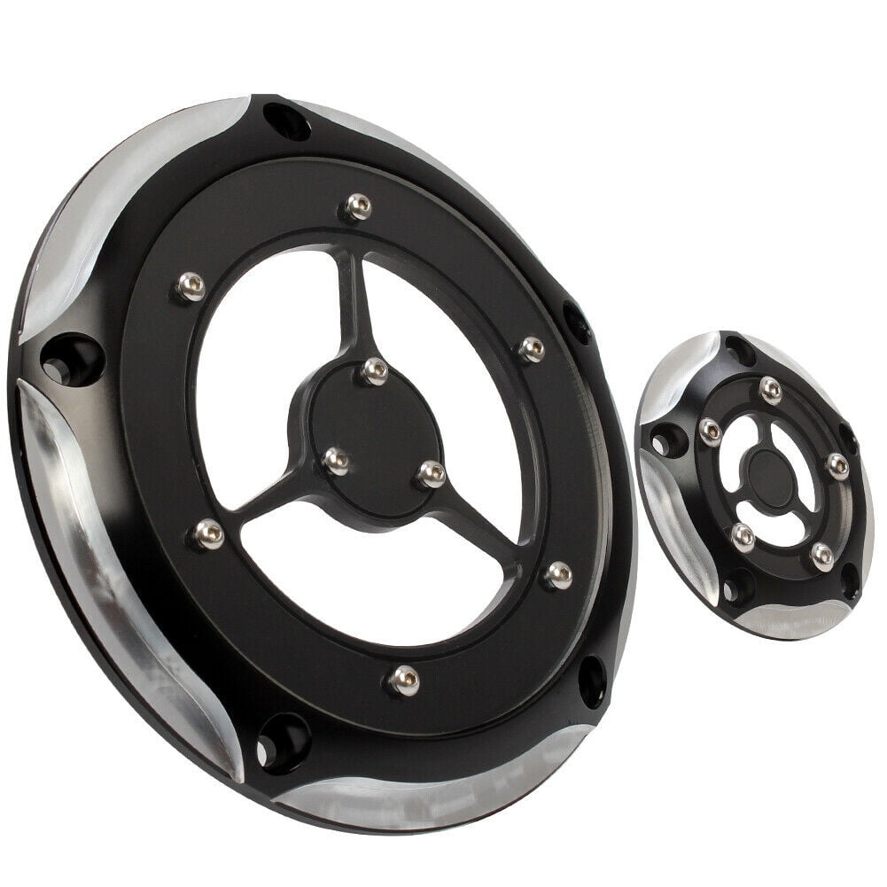 BFYWAL CNC Aluminum Derby Timer Timing Engine Cover For Harley Dyna ...