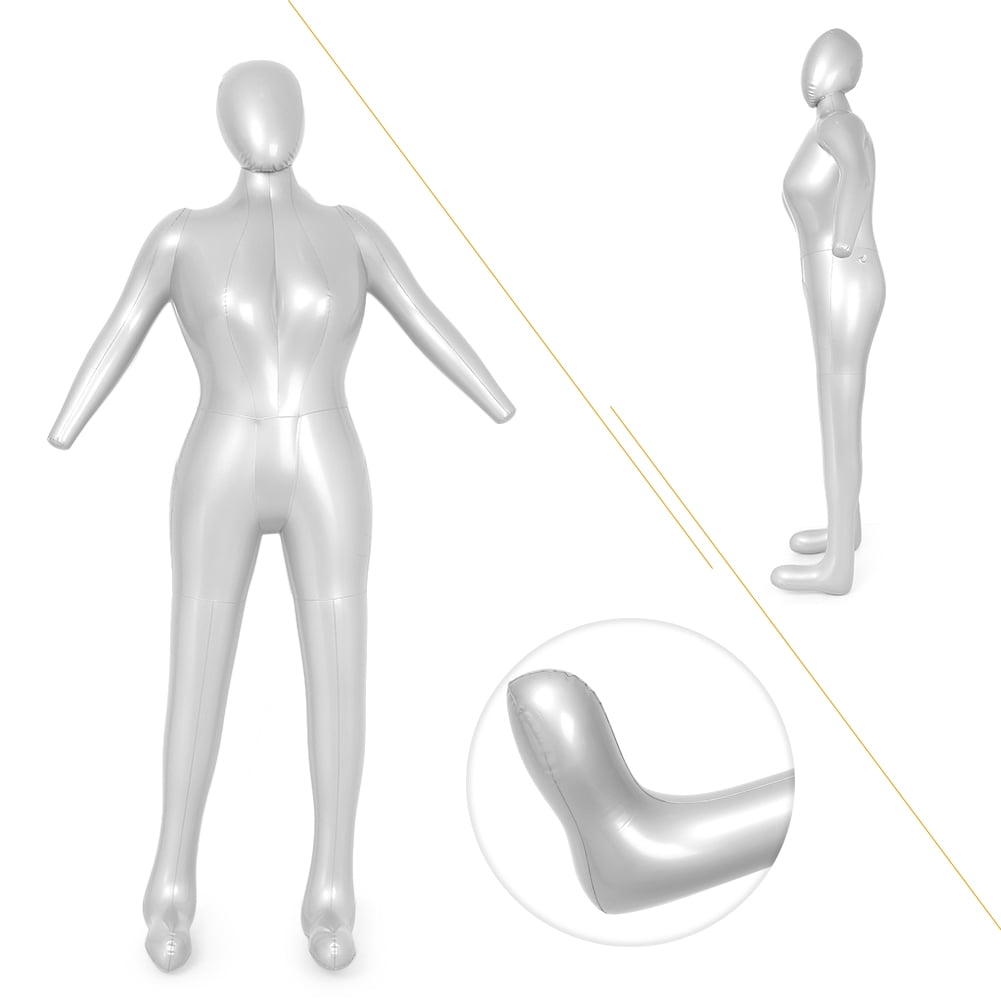 BFYWAL Female Women Inflatable Dummy Torso Body Mannequin Armless Model ...