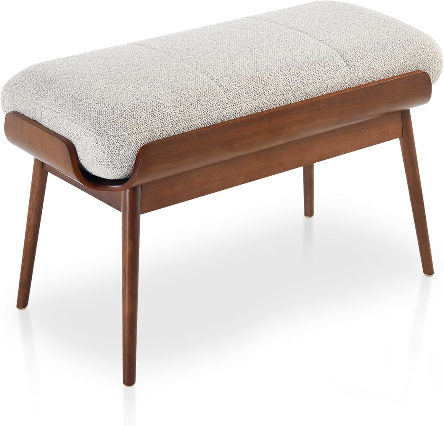 BFZ 37.4" Bedroom Bench End of Bed Bench, Dining Bench with Padded Seat ...