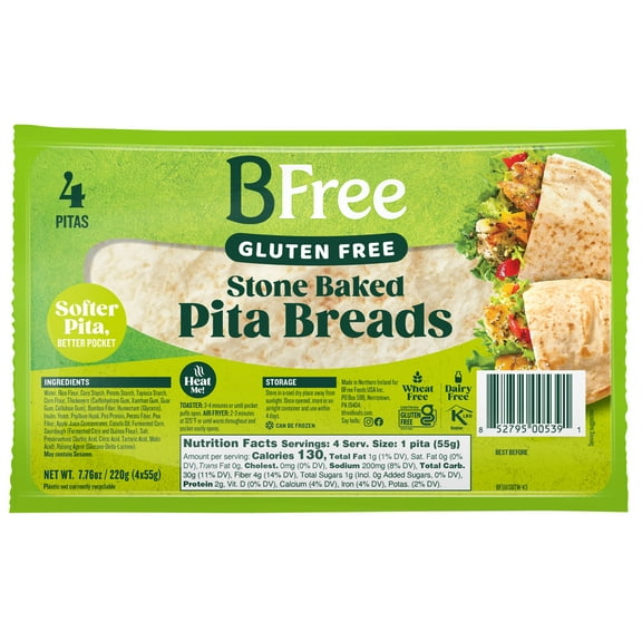 BFree Foods, Gluten Free, Homestyle Sandwich White Sourdough Loaf, 14 ...