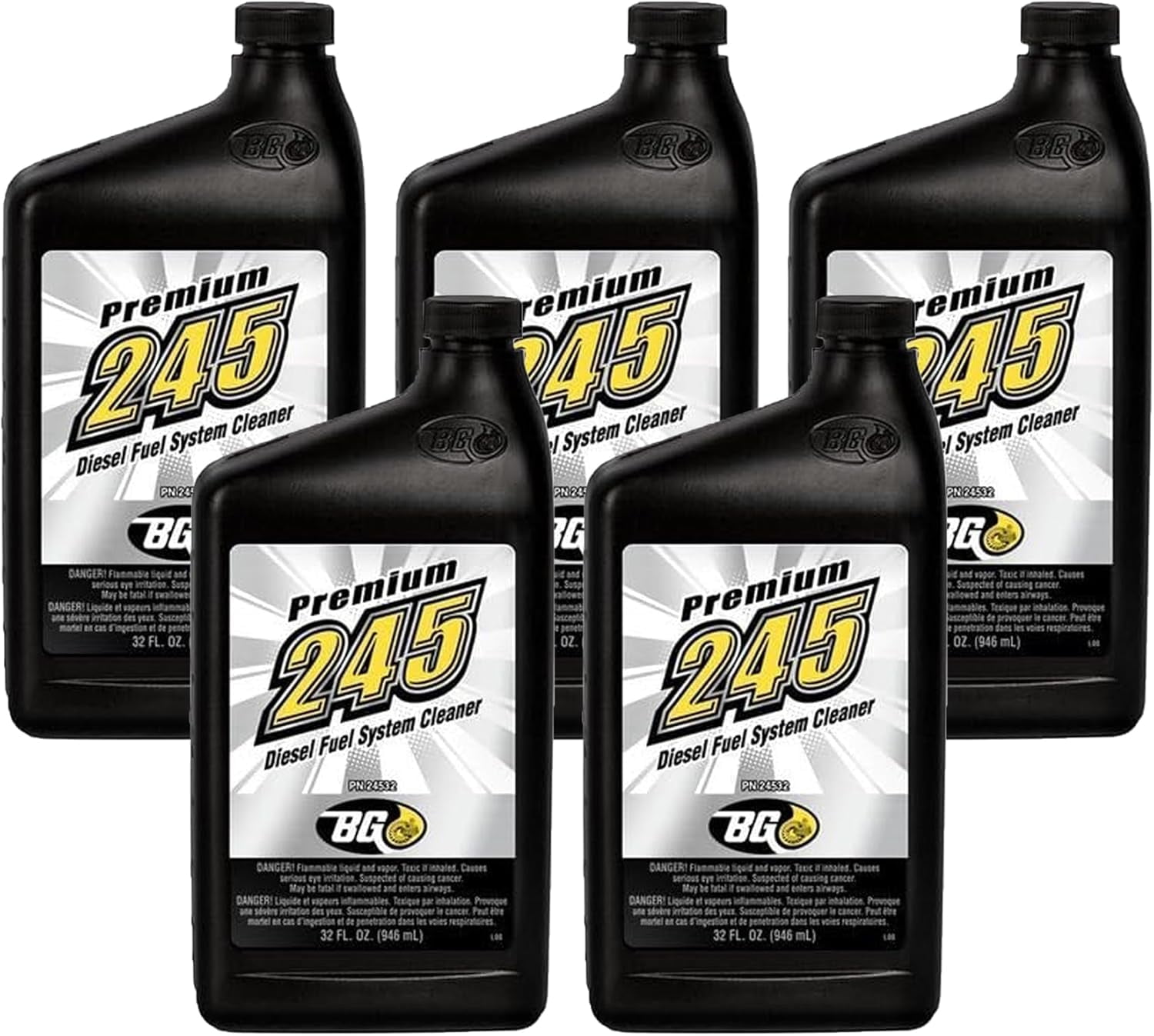 BG 245 Premium Diesel Fuel System Cleaner - 32 FL OZ (5) - Walmart.com